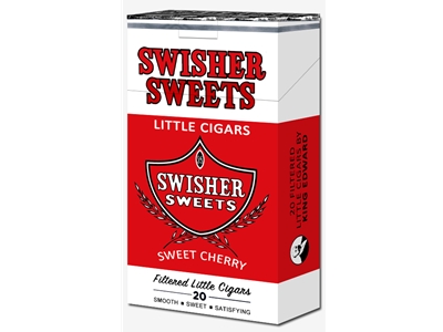 Swisher Sweets Filtered Little Cigars Cherry | SmokersDiscounts.com