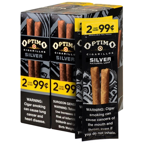 Optimo Cigarillos Silver | SmokersDiscounts.com
