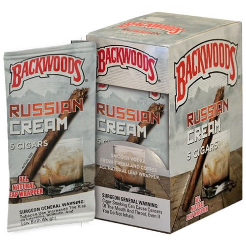Backwoods Cigars Russian Cream 40ct Box | SmokersDiscounts.com