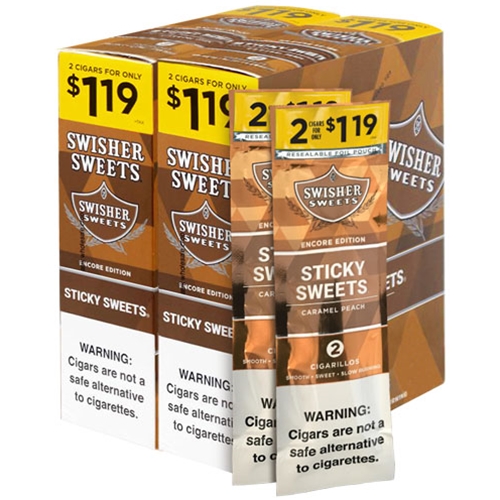 Swisher Sweets Cigarillos Sticky Sweets | SmokersDiscounts.com