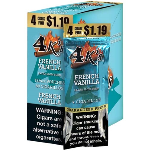 Good Times 4K's Cigarillos French Vanilla | SmokersDiscounts.com