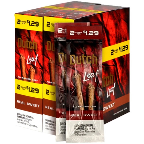Dutch Masters Dutch Leaf Real Sweet | SmokersDiscounts.com