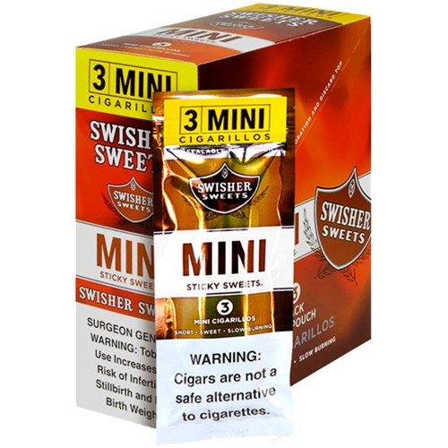 Swisher Sweets Mini Cigarillos Sticky Sweets | SmokersDiscounts.com