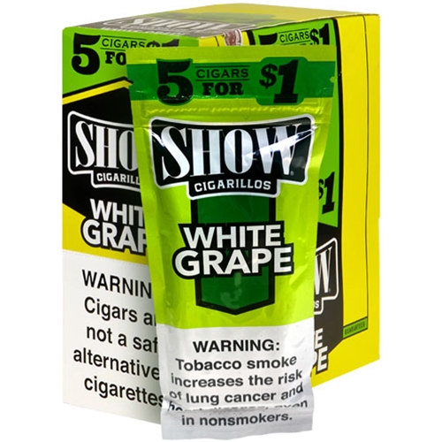 Show Cigarillos White Grape | SmokersDiscounts.com