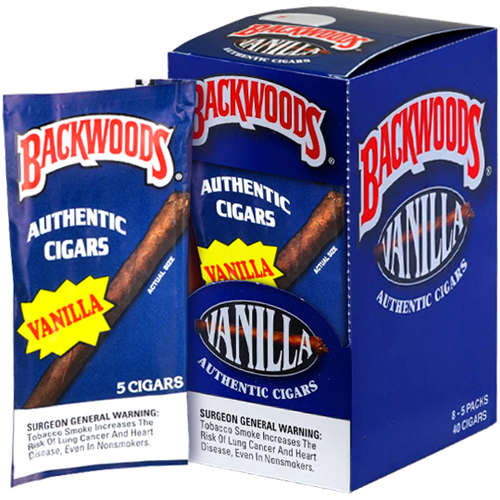 Backwoods Cigars Vanilla 40ct Box | SmokersDiscounts.com