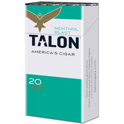 Talon Filtered Cigars Menthol Blast | SmokersDiscounts.com