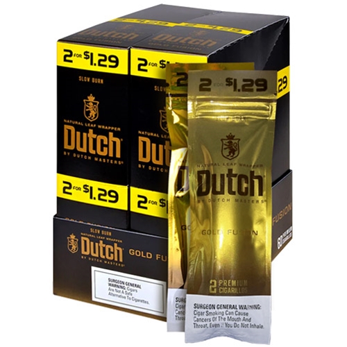 Dutch Masters Cigarillos Gold Fusion | SmokersDiscounts.com