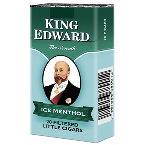 King Edward Filtered Cigars Ice Menthol | SmokersDiscounts.com