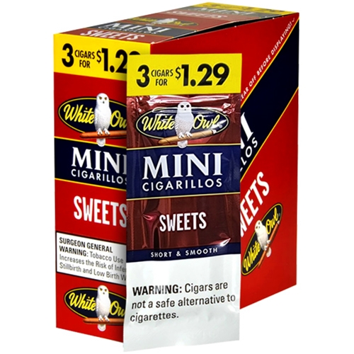 White Owl Mini Cigarillos Sweets | SmokersDiscounts.com