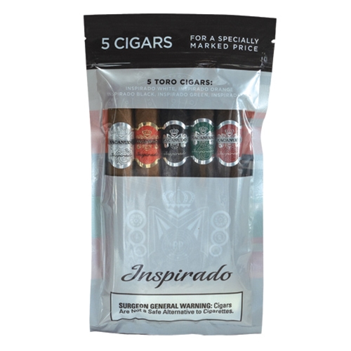 Macanudo Inspirado 5-Pack Toro Sampler | SmokersDiscounts.com