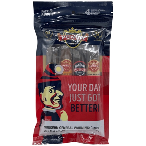 Punch Fresh Pack 4-Cigar Sampler | SmokersDiscounts.com