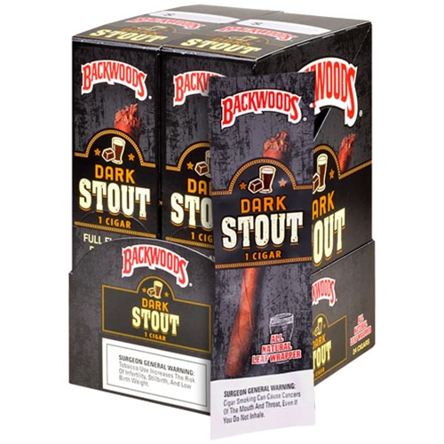 Backwoods Cigars Dark Stout 24ct Upright Box | SmokersDiscounts.com