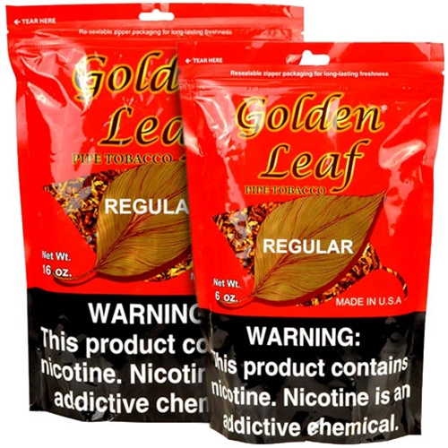Golden Leaf Pipe Tobacco Regular | SmokersDiscounts.com