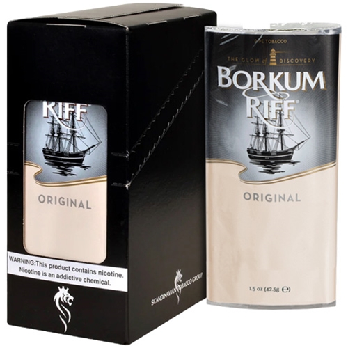 Borkum Riff Pipe Tobacco Original Box of Five Pouches ...