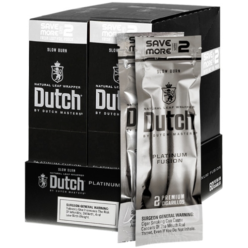 Dutch Masters Cigarillos Platinum Fusion | SmokersDiscounts.com